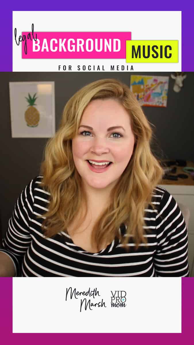 Background Music For Social Media – Meredith Marsh