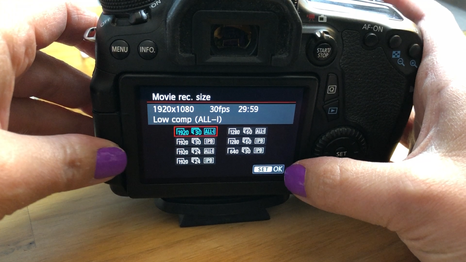 My DSLR Video Settings – Canon 70D Manual Mode – Meredith Marsh