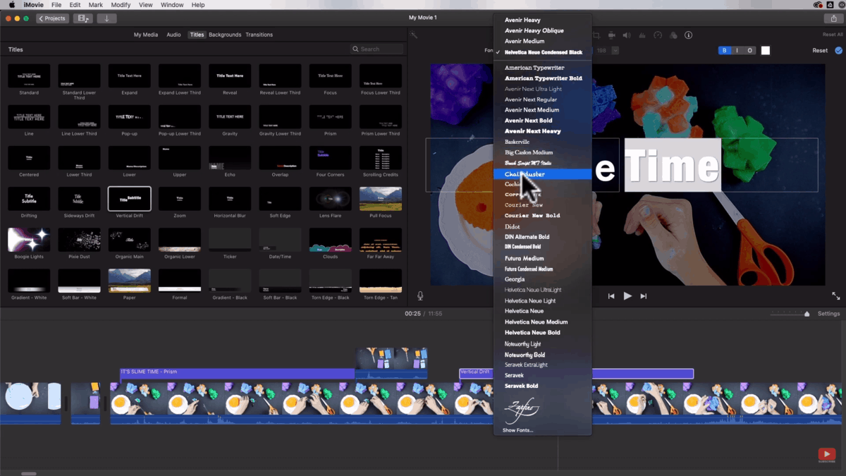 How to add Text and Titles in iMovie – Meredith Marsh