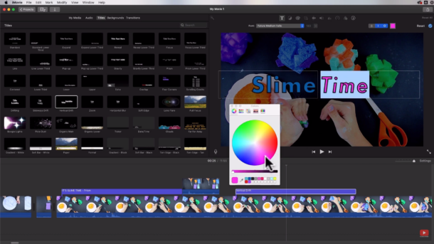 How to add Text and Titles in iMovie – Meredith Marsh
