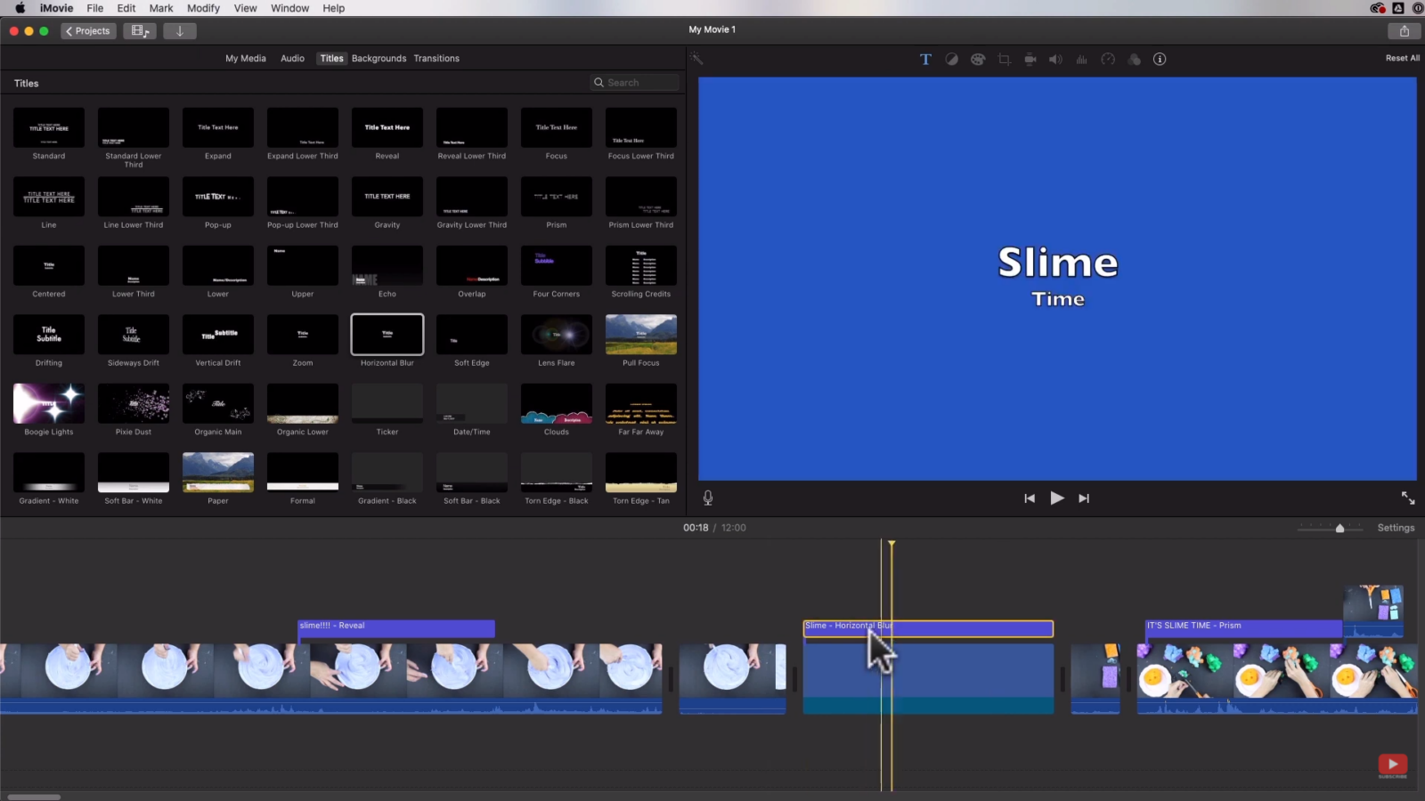 How to add Text and Titles in iMovie – Meredith Marsh