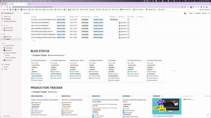 Content Calendar with Notion – Meredith Marsh